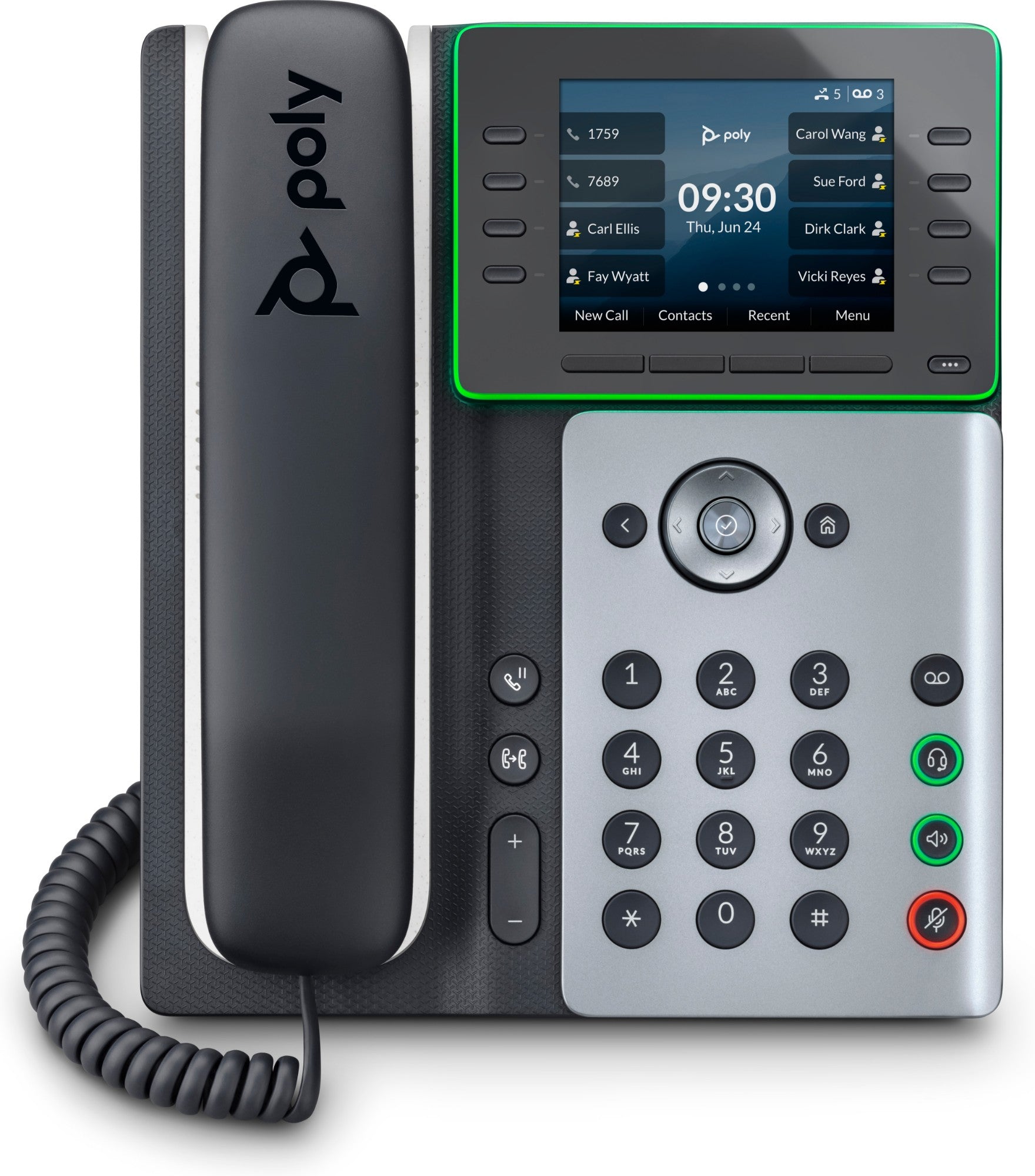 POLY Edge E320 IP Phone and PoE-enabled | IT Parts Master